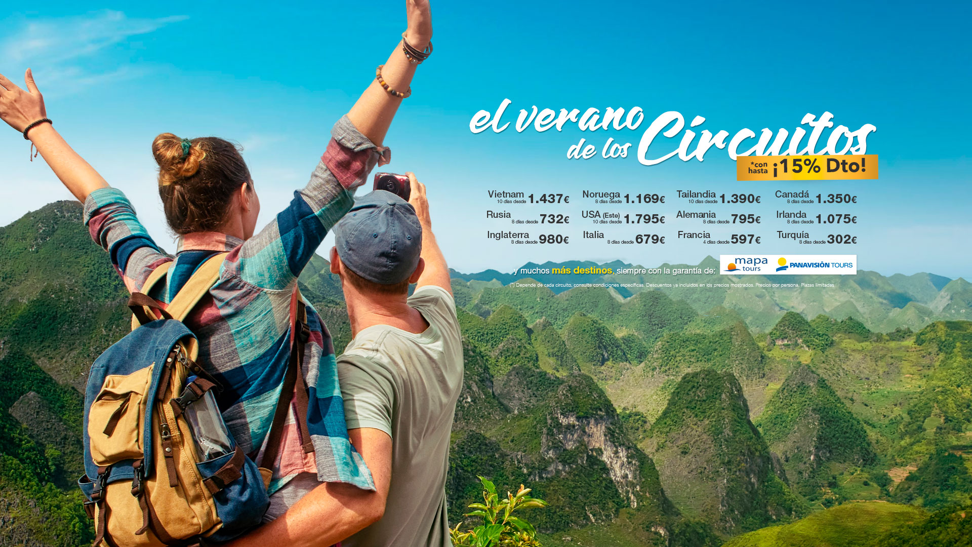Las mejores ofertas de viaje | Central de Vacaciones
